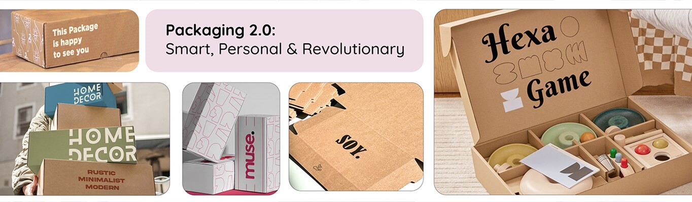 Smart Packaging at UNIPAK The Shop: Customised,