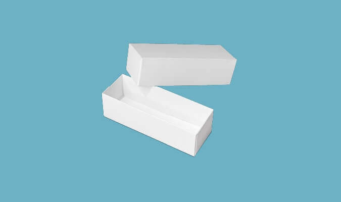 Mini Rectangular Box | Compact, Glossy & Printable